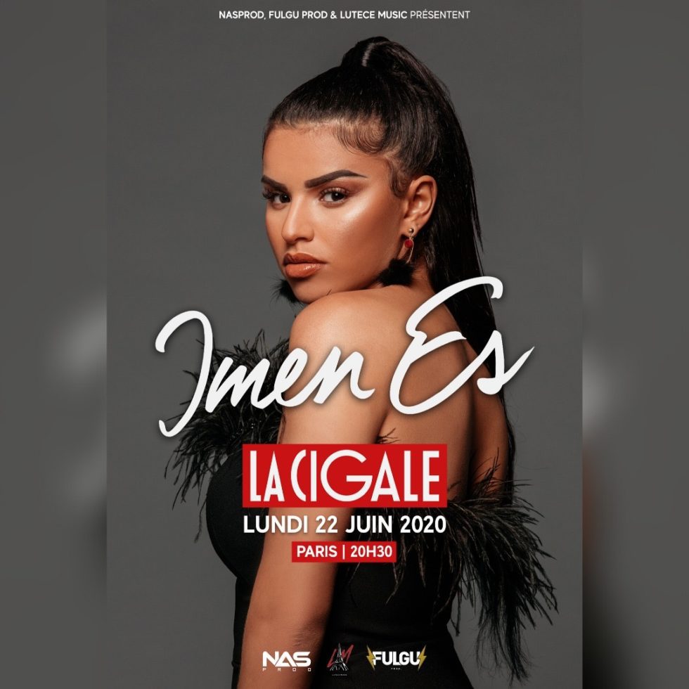 IMEN ES EN CONCERT À PARIS À LA CIGALE LE 22 JUIN